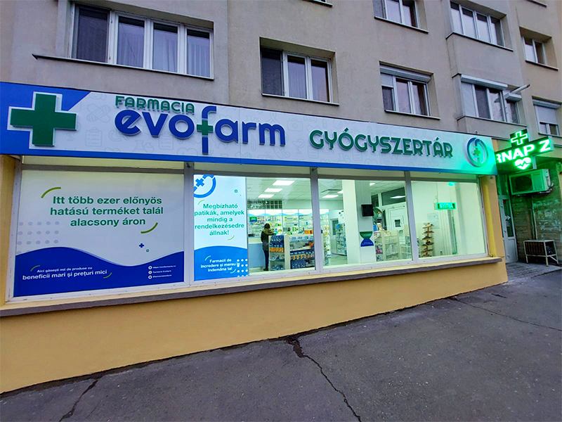 Farmacia Evofarm Miercurea Ciuc - mobilier si solutii pentru farmacii ...
