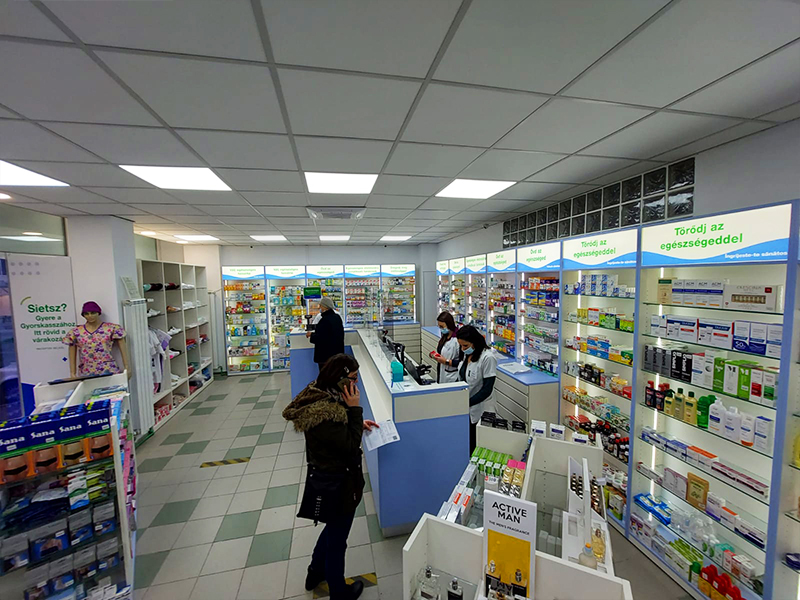 Farmacia Evofarm Miercurea Ciuc - mobilier si solutii pentru farmacii ...